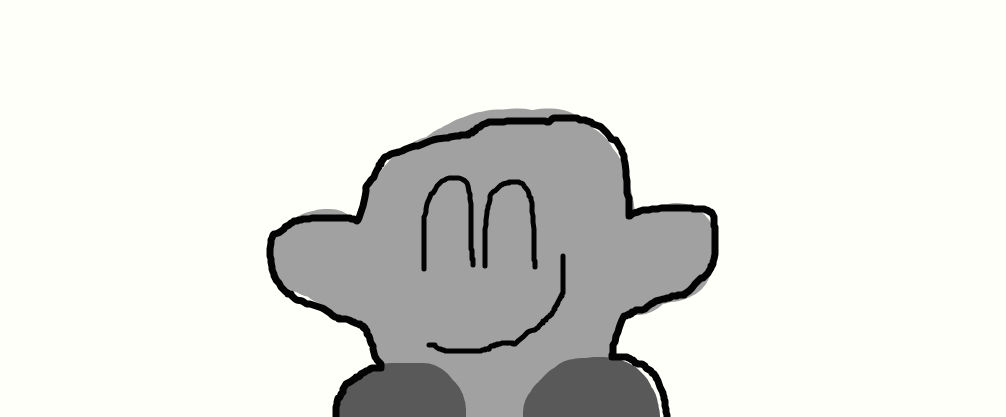 Kirby In Original Colors by TeamProckyBen on DeviantArt
