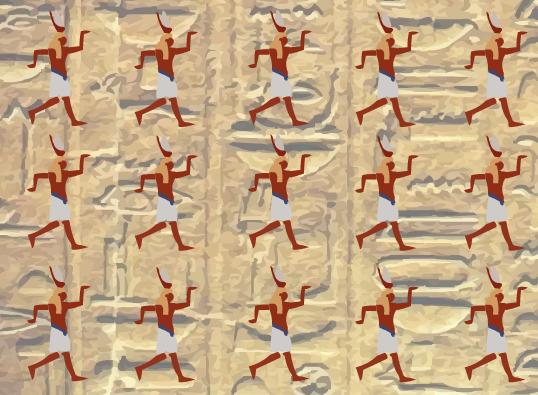 Walking egyptian flash test by JanusChan on DeviantArt