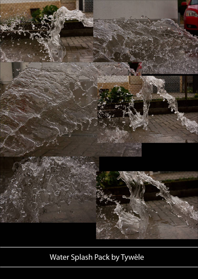Water Splash Pack by Tywele on DeviantArt