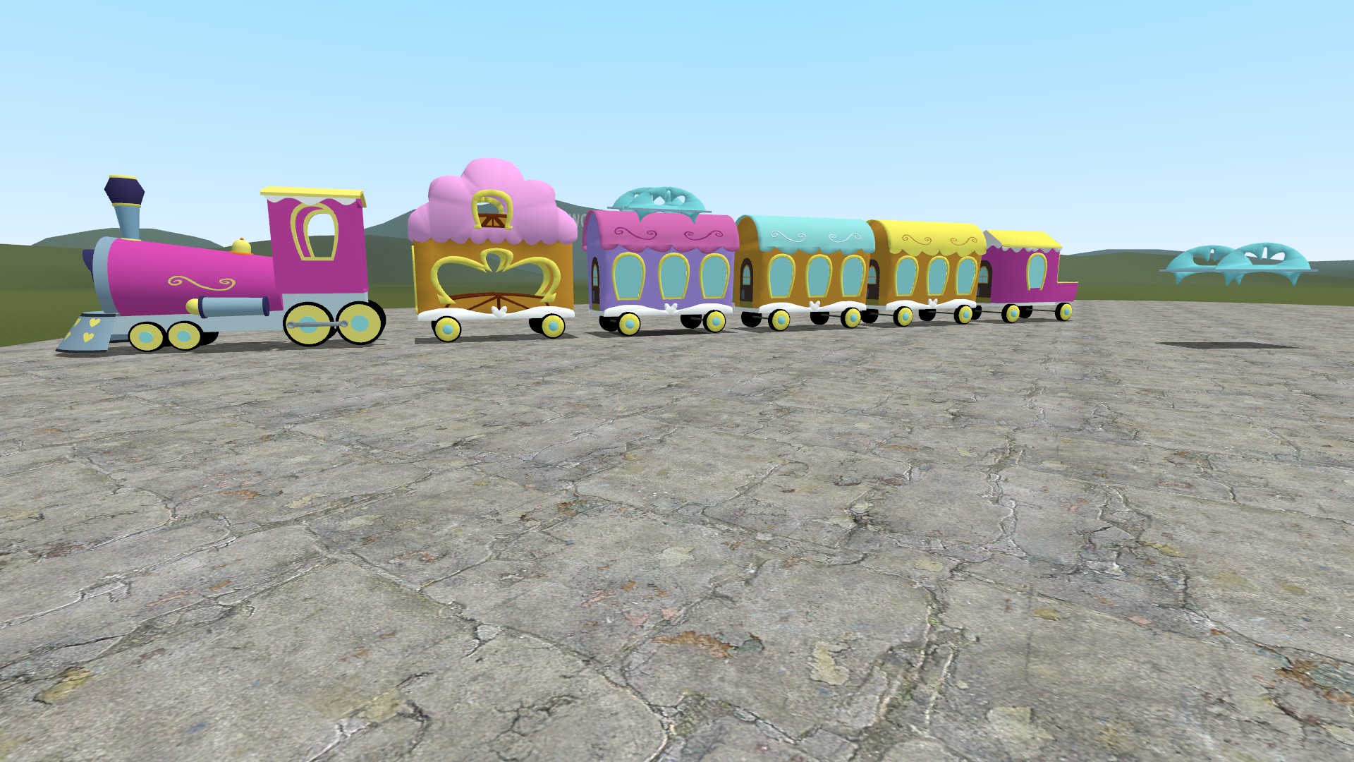 (DL)(SFM)(GMOD) MLP Train by Dracagon on DeviantArt