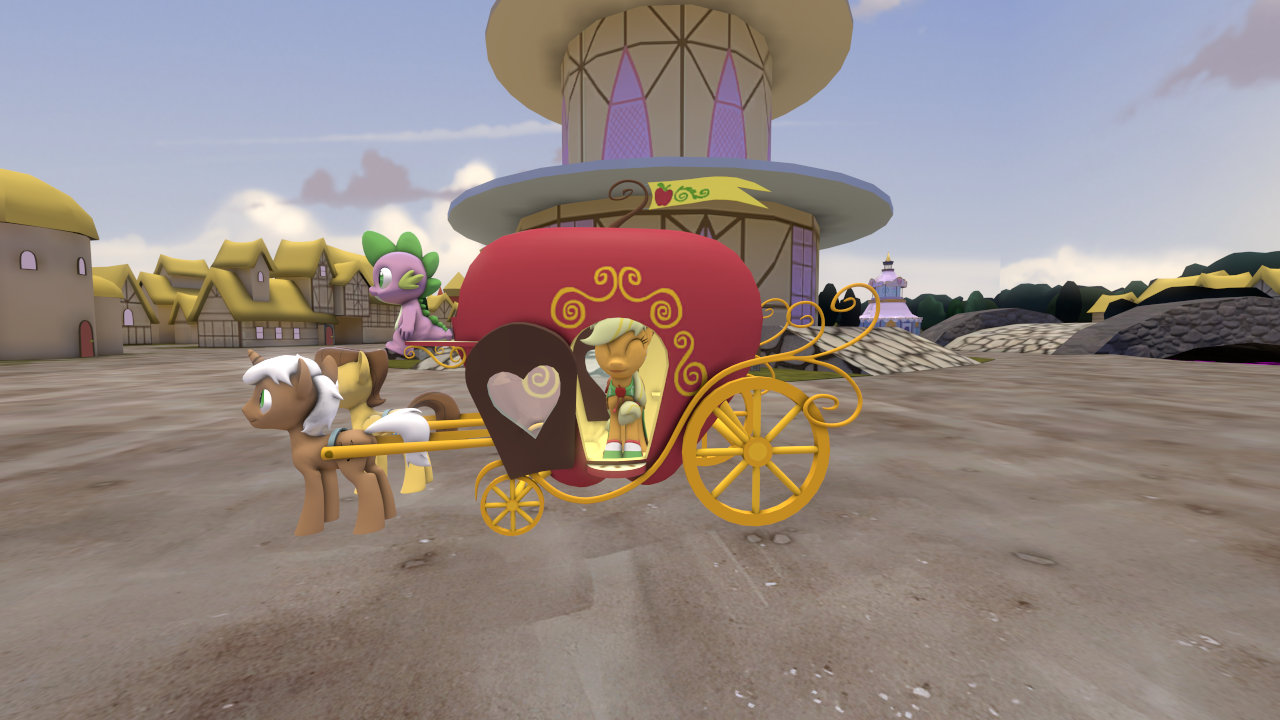 (DL)(SFM)(GMOD) Grand Galloping Gala Apple Wagon by Dracagon on DeviantArt