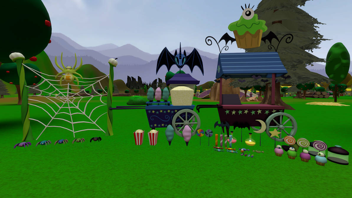 (DL)(SFM)(GMOD) Nightmare Night Props P1 by Dracagon on DeviantArt