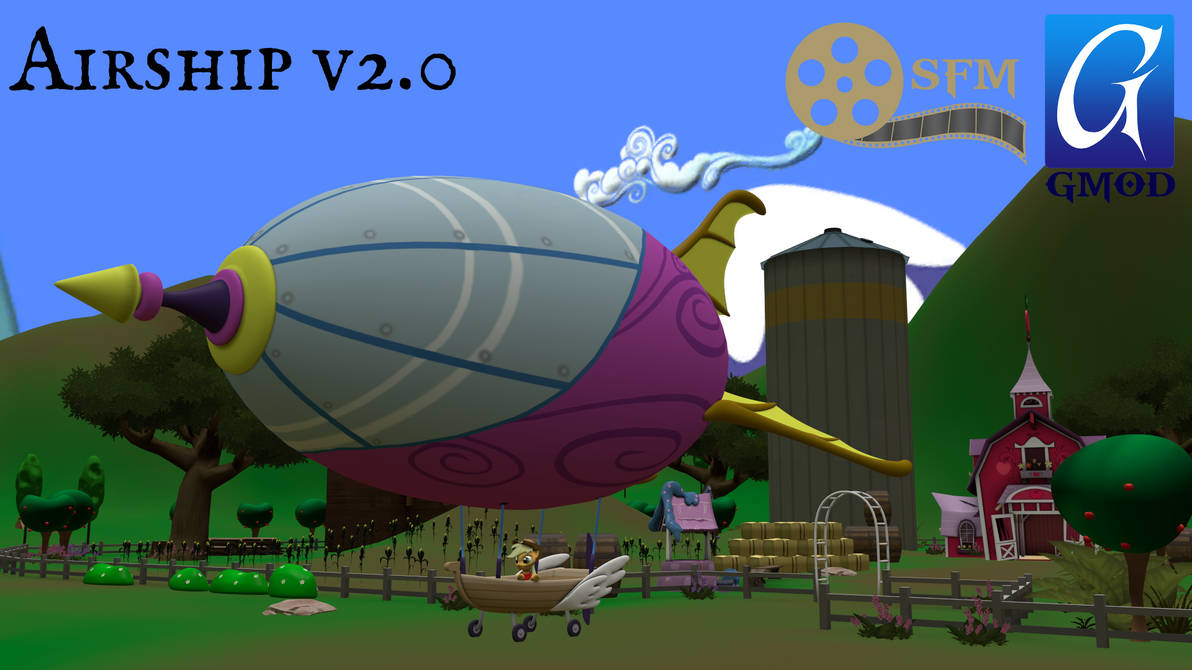 (DL)(SFM)(GMOD) Airship V2.0 by Dracagon on DeviantArt