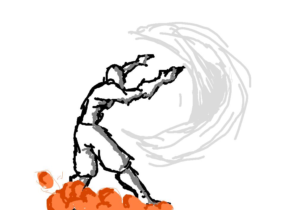 Airbending atack by moptop4000 on DeviantArt