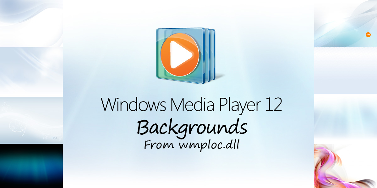 WMP 12 Backgrounds ripped by potasiyam on DeviantArt