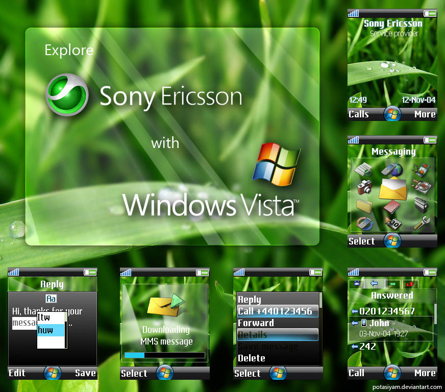 Vista aero 1 for sony ericsson by potasiyam on DeviantArt