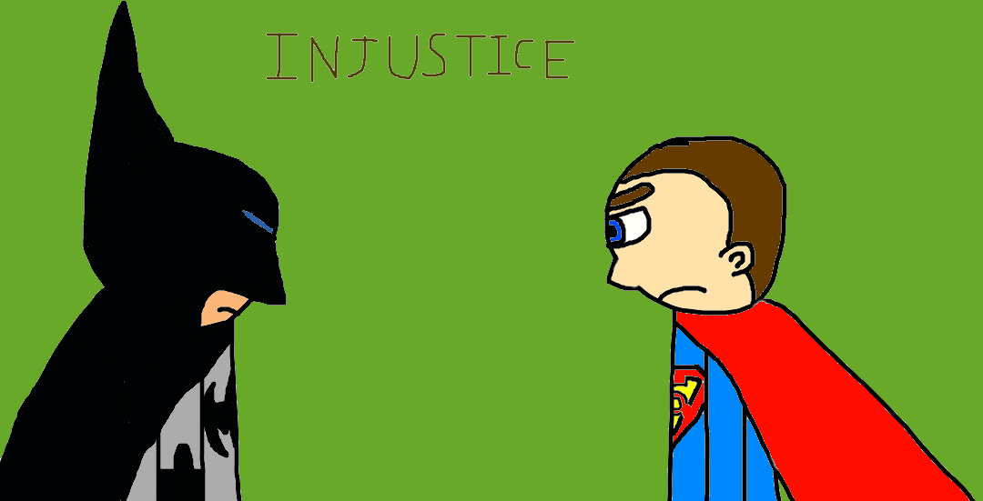 Bat Man VS Super Man (Injustice) by AuraKnight100 on DeviantArt