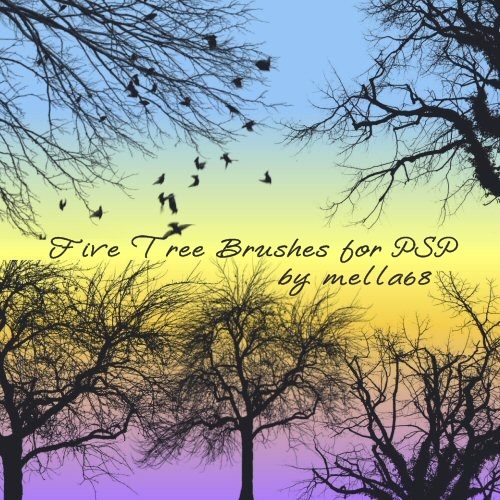 Tree Brushes for PSP by Mella68 on DeviantArt