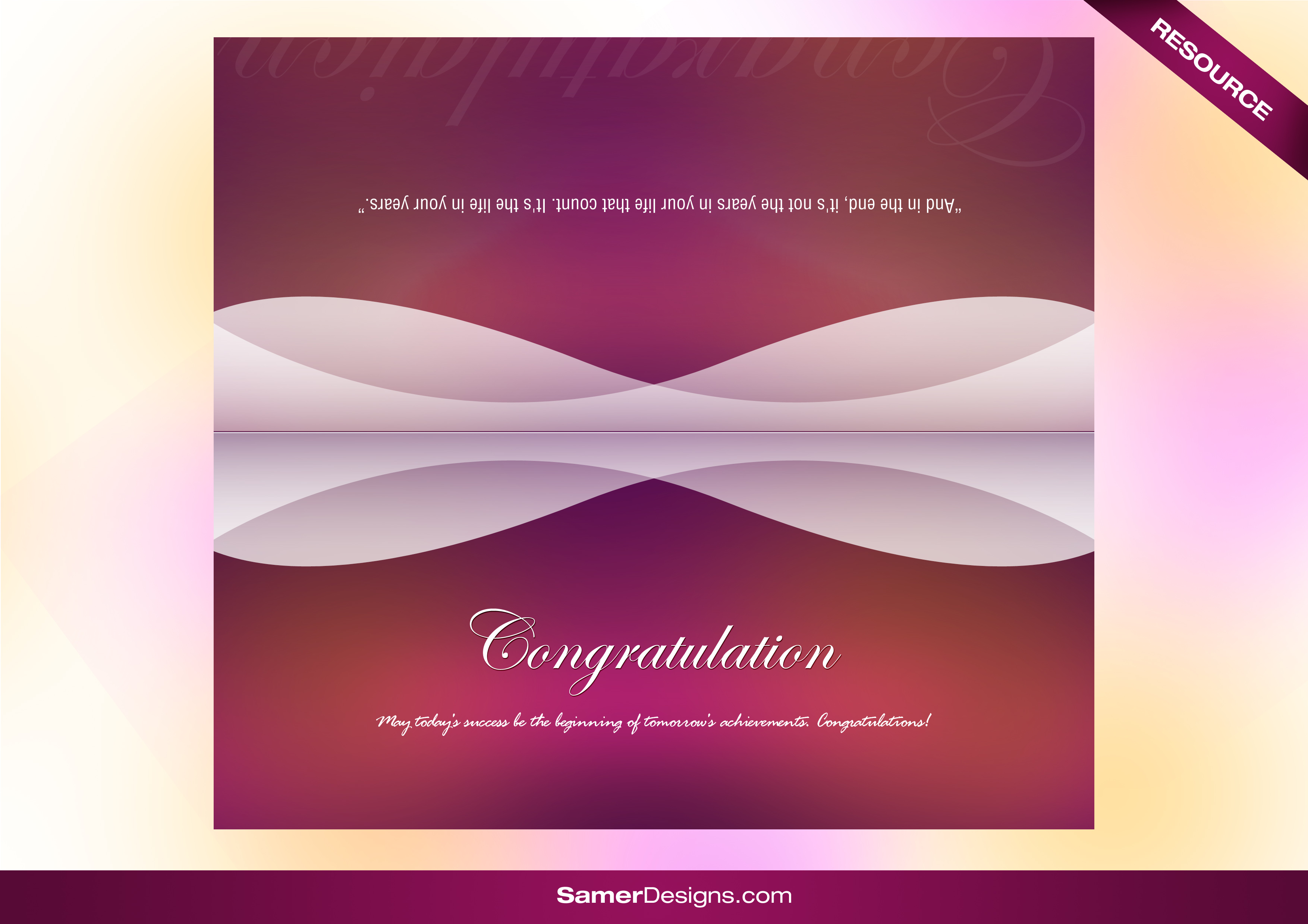 Greeting Card . PSD by samerwagdyhalim on DeviantArt