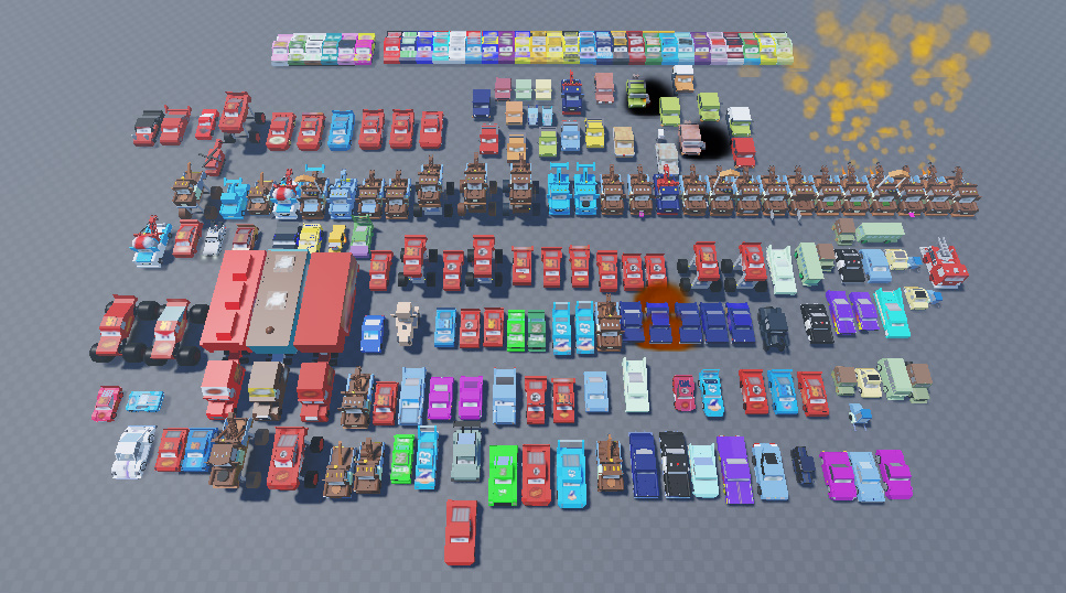 Roblox Old Pixar Cars Model Pack by RedKirb on DeviantArt