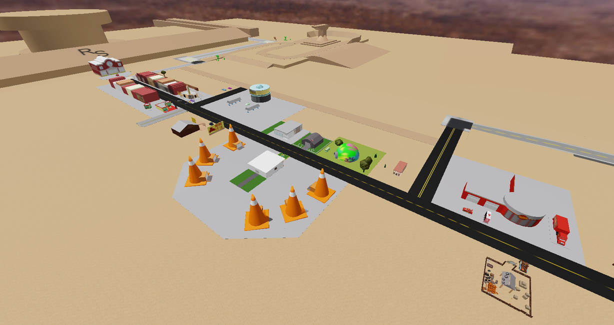 Roblox Old Radiator Springs Map by RedKirb on DeviantArt
