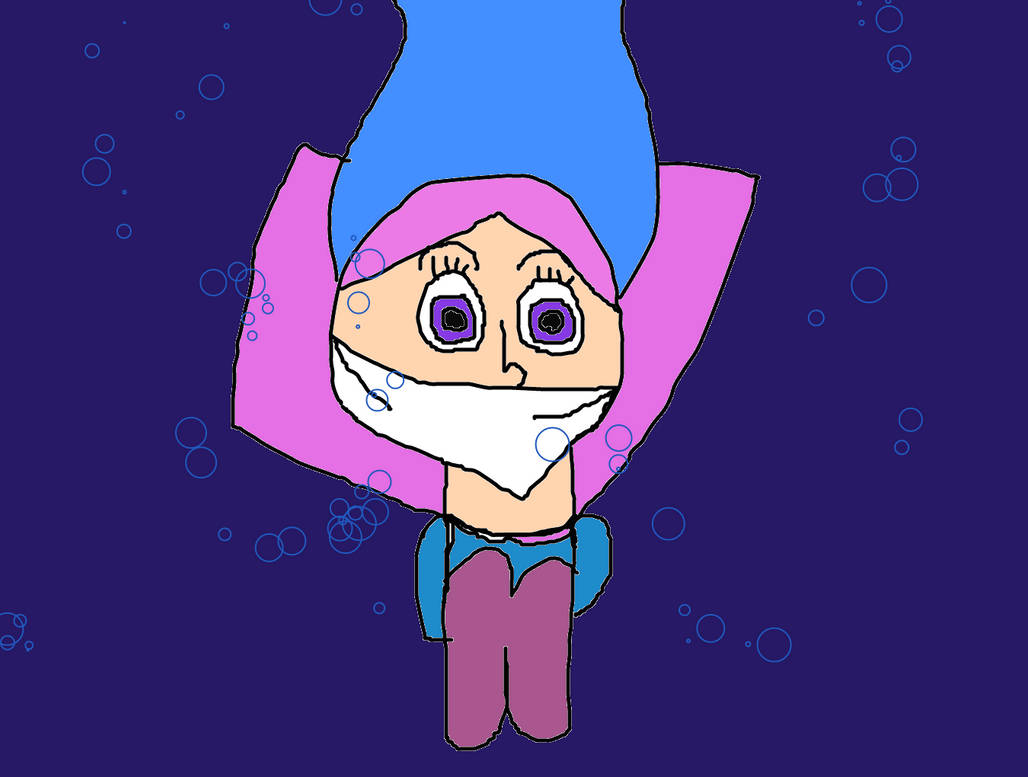 the princess is downed in the deep by mattjohn1992 on DeviantArt