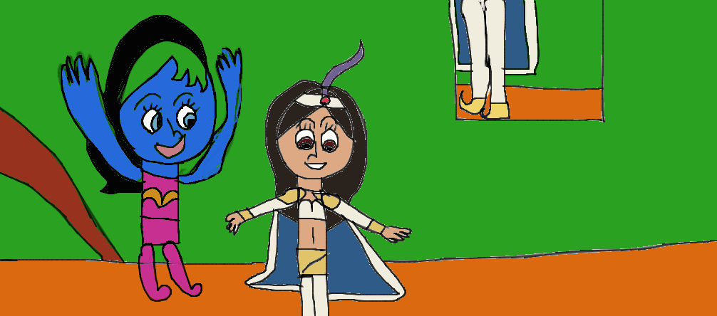 female genie and princess Alana by mattjohn1992 on DeviantArt
