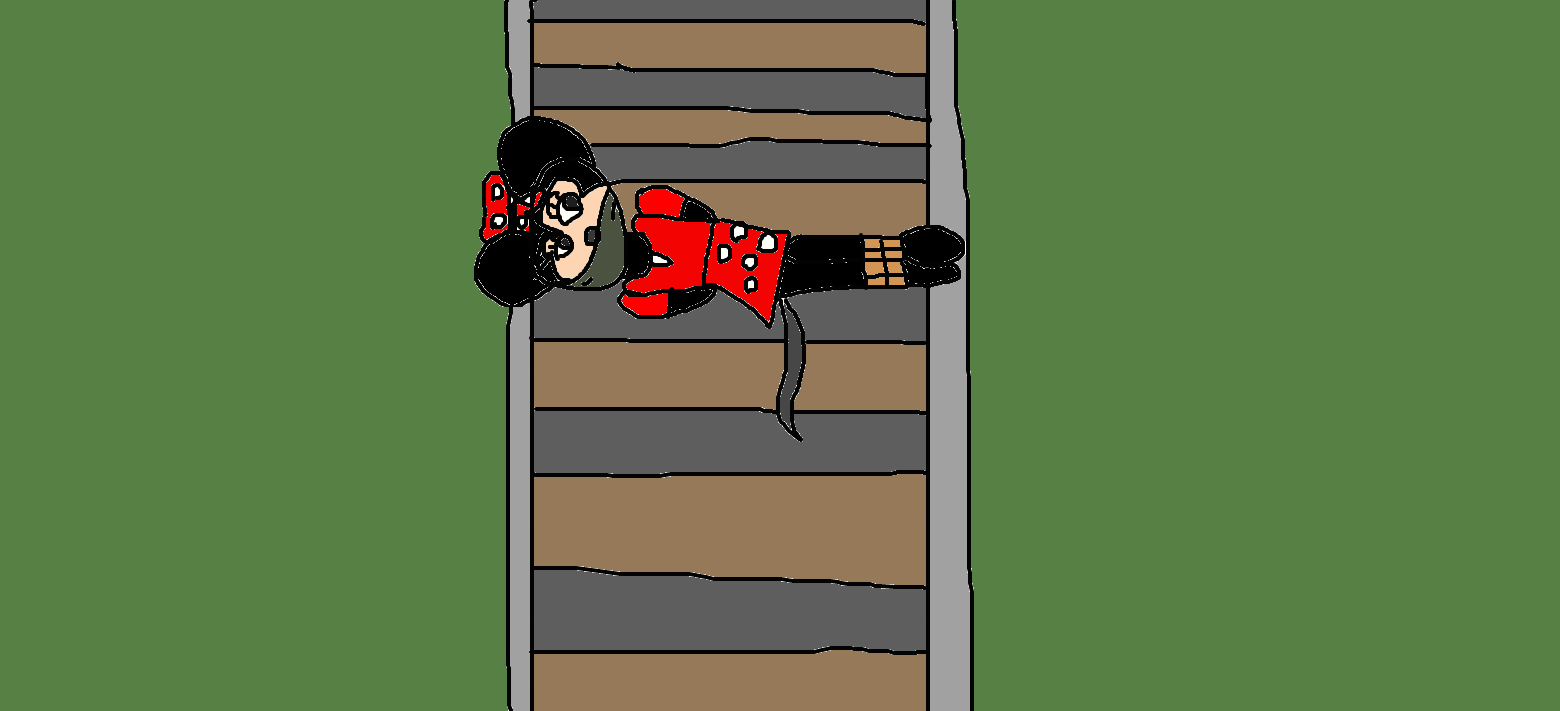 Minnie Mouse tied up bound to the train track. by mattjohn1992 on ...