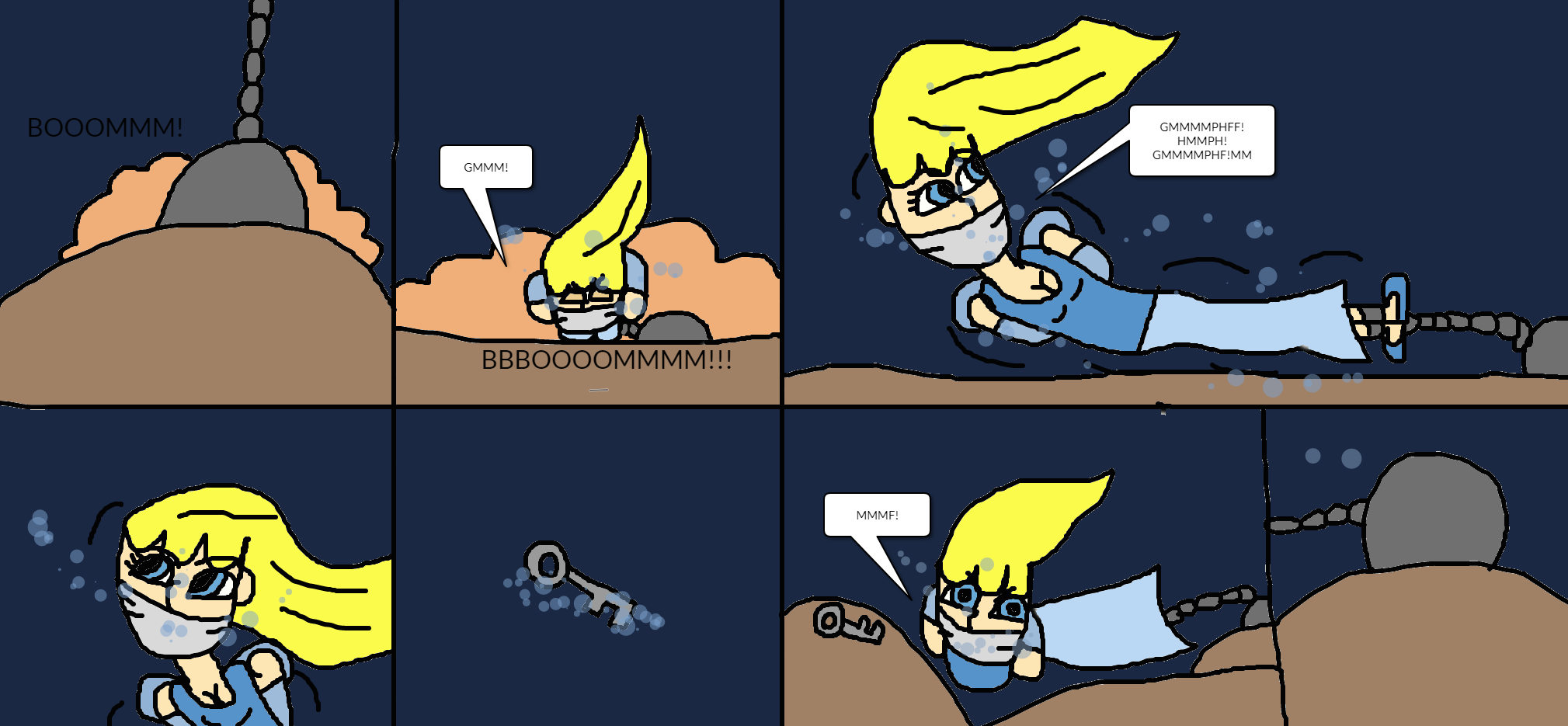 Cinderella tied up in the Deep page 5 by mattjohn1992 on DeviantArt