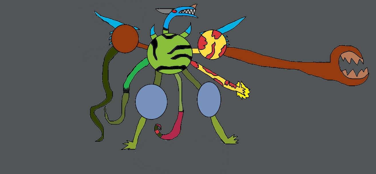 Alien Dragon, by mattjohn1992 on DeviantArt