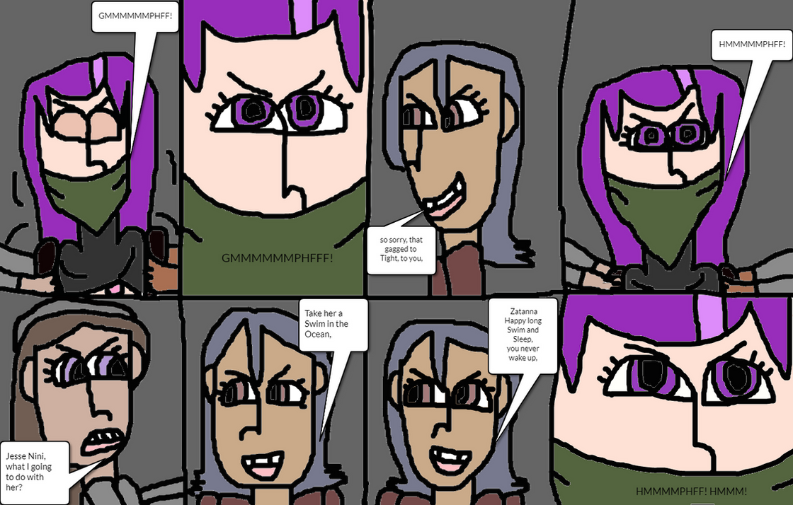 Zatanna in a underwater peril pages 9 by mattjohn1992 on DeviantArt