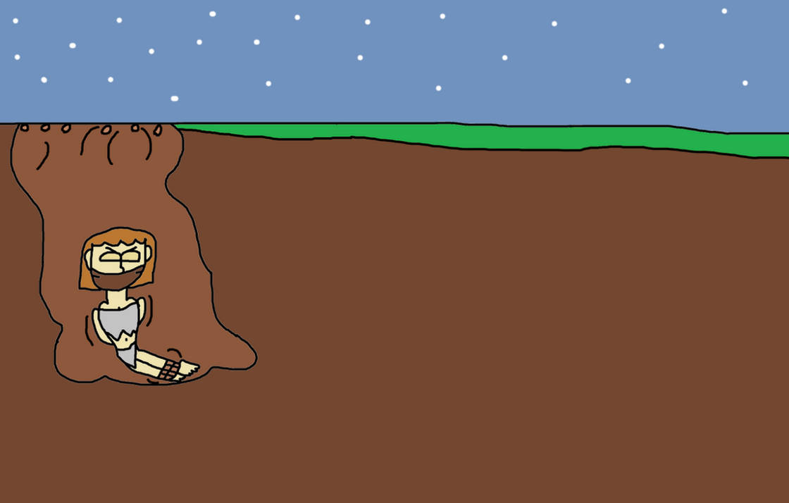 Jane Tied up in the Quicksand by mattjohn1992 on DeviantArt