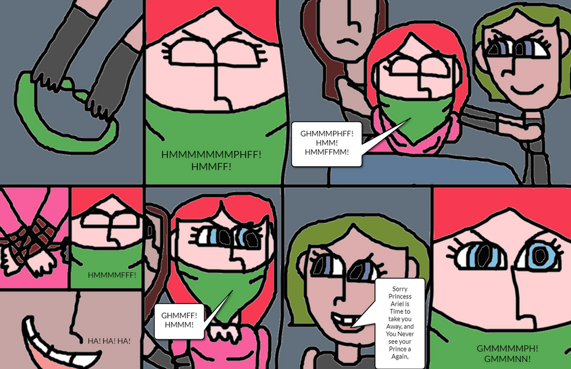 Ariel Human Kidnapped pages 2 by mattjohn1992 on DeviantArt