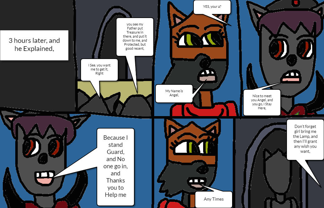 Angel and Cosmo magic Lamp pages 13 by mattjohn1992 on DeviantArt