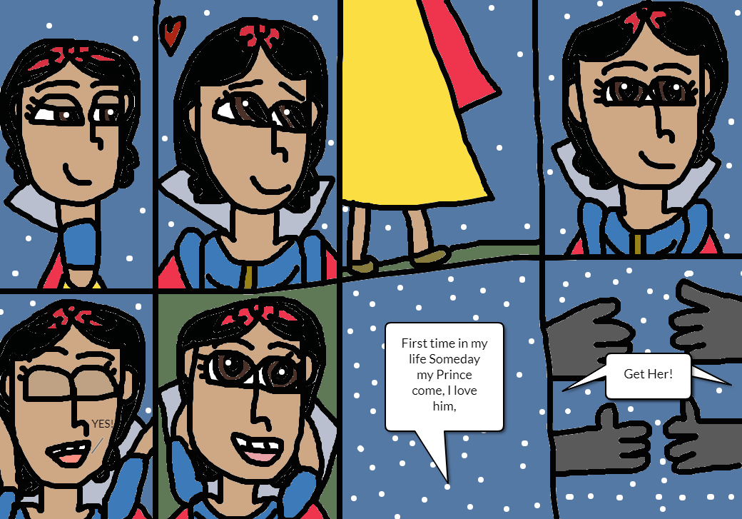 Snow White Tied up in the Deep pages 1 by mattjohn1992 on DeviantArt