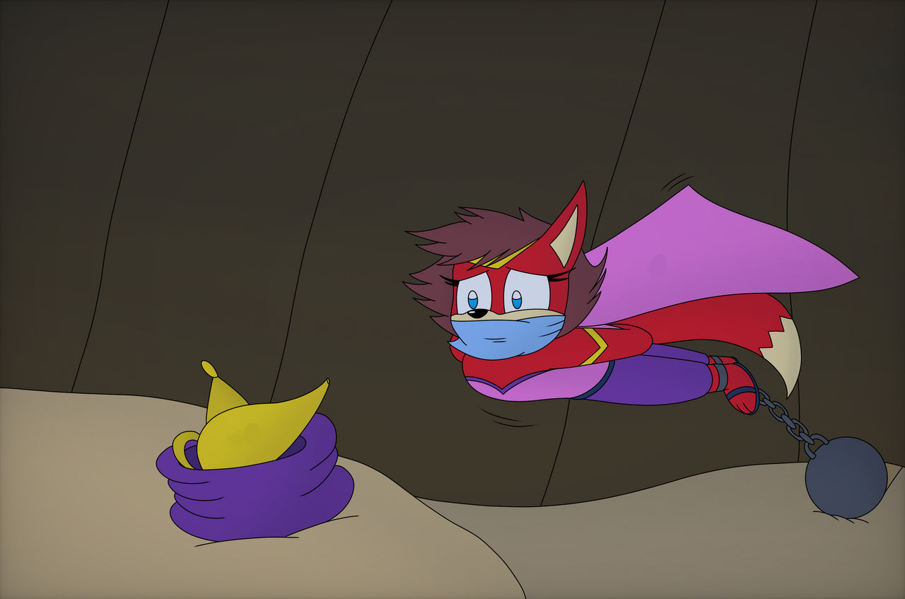 Fiona Fox tied up in the water by mattjohn1992 on DeviantArt