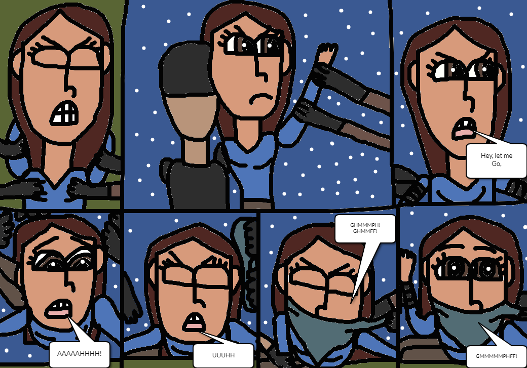 Sassy Tied up in the Sea pages 2 by mattjohn1992 on DeviantArt