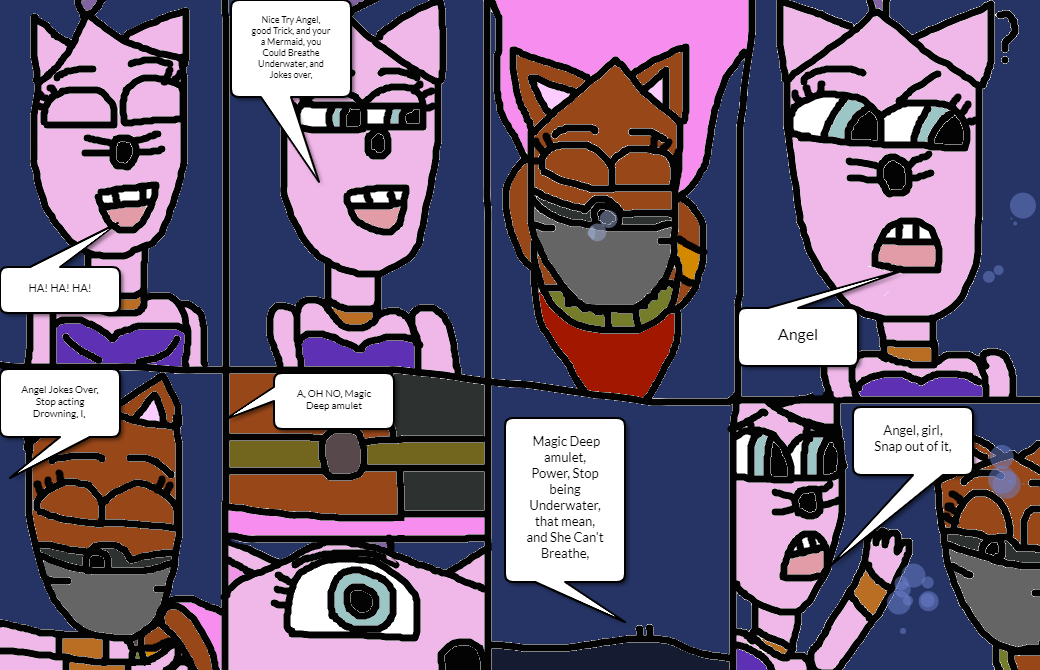 Angel and Cosmo magic Lamp pages 2 by mattjohn1992 on DeviantArt