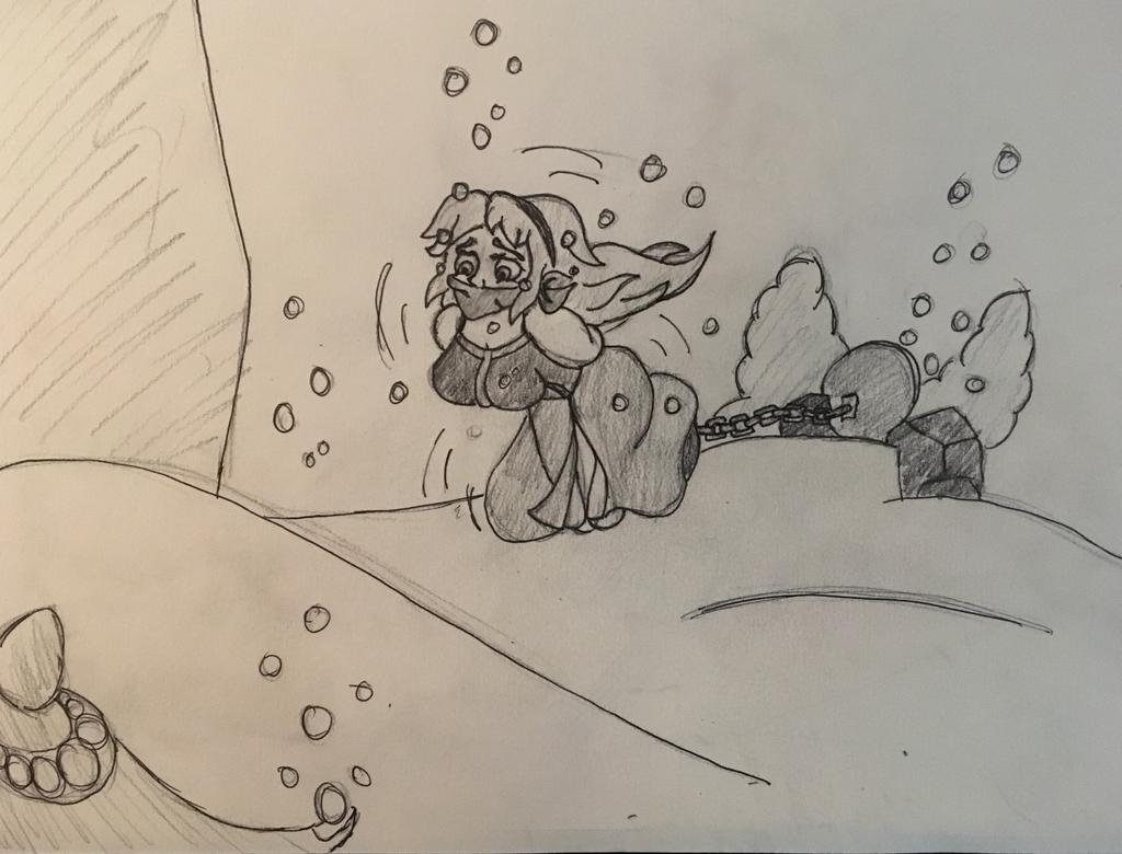 Princess Eilonwy Tied up in the water, by mattjohn1992 on DeviantArt