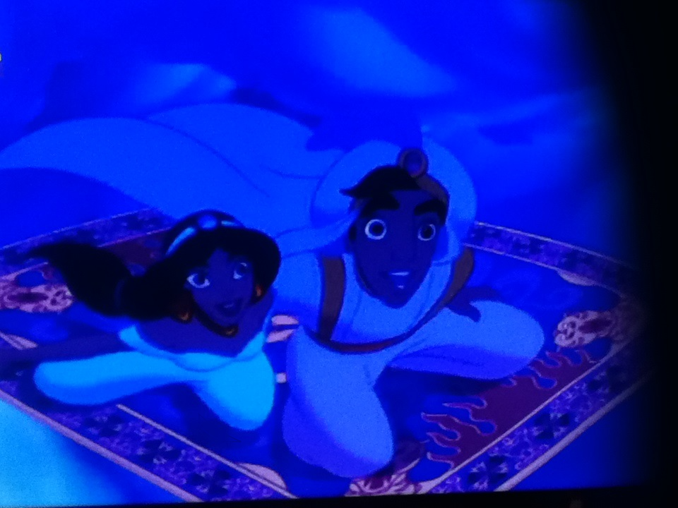 Prince Ali and Jasmine going up a Sky Night by mattjohn1992 on DeviantArt