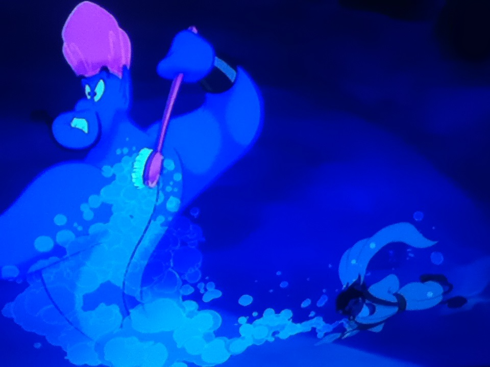 Genie Taking a Bath by mattjohn1992 on DeviantArt