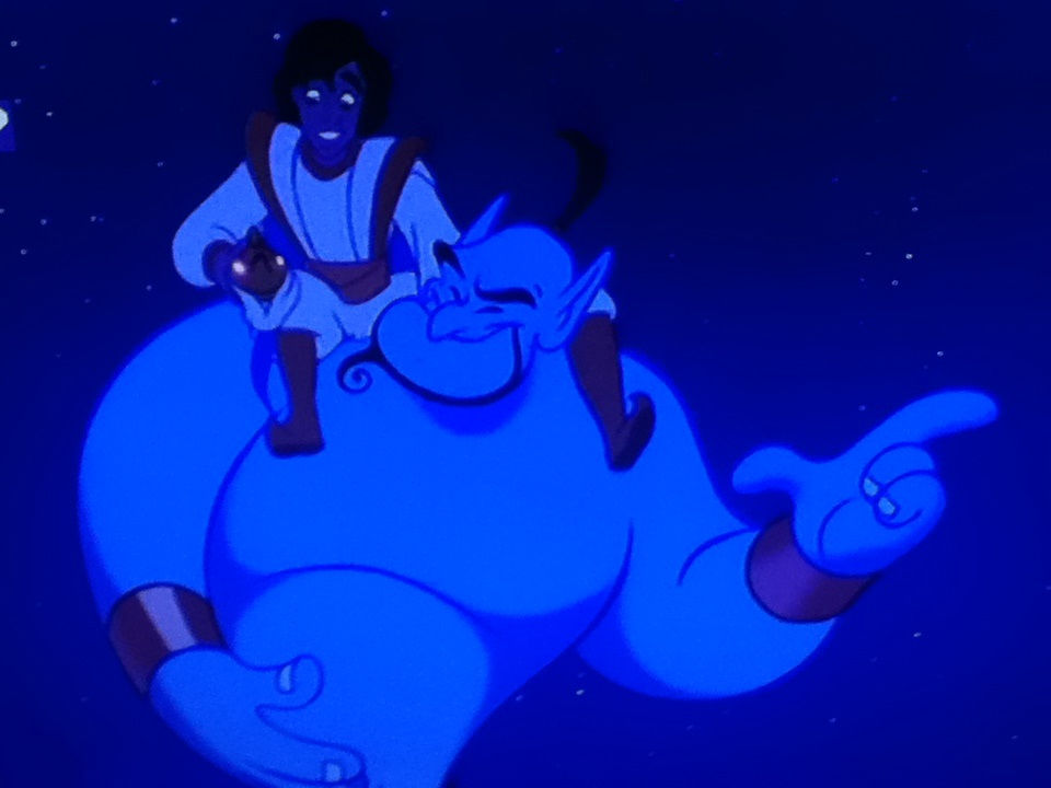 Genie Give Al the Lamp to Him by mattjohn1992 on DeviantArt
