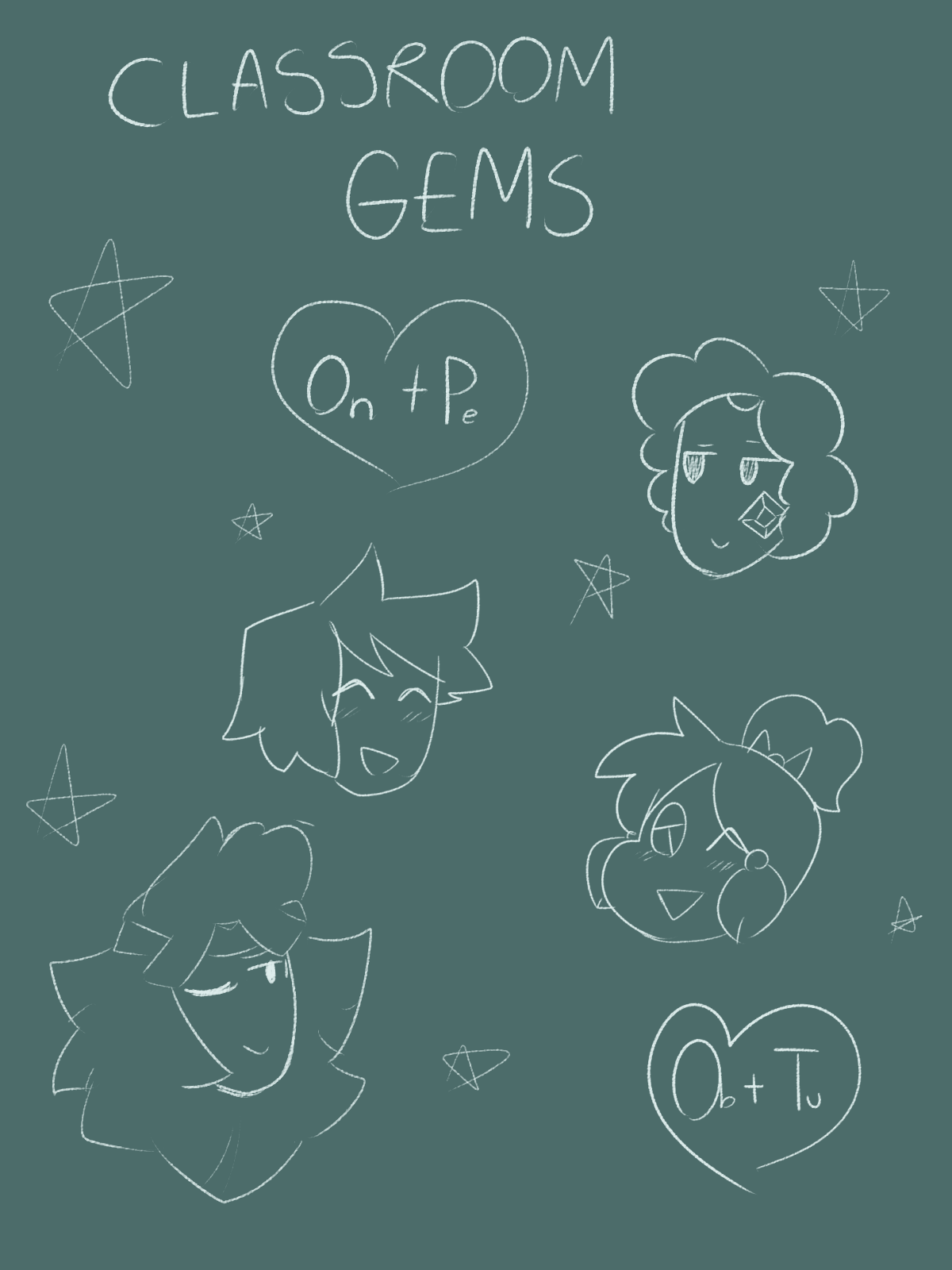 The classroom gems by TryingTheBest on DeviantArt