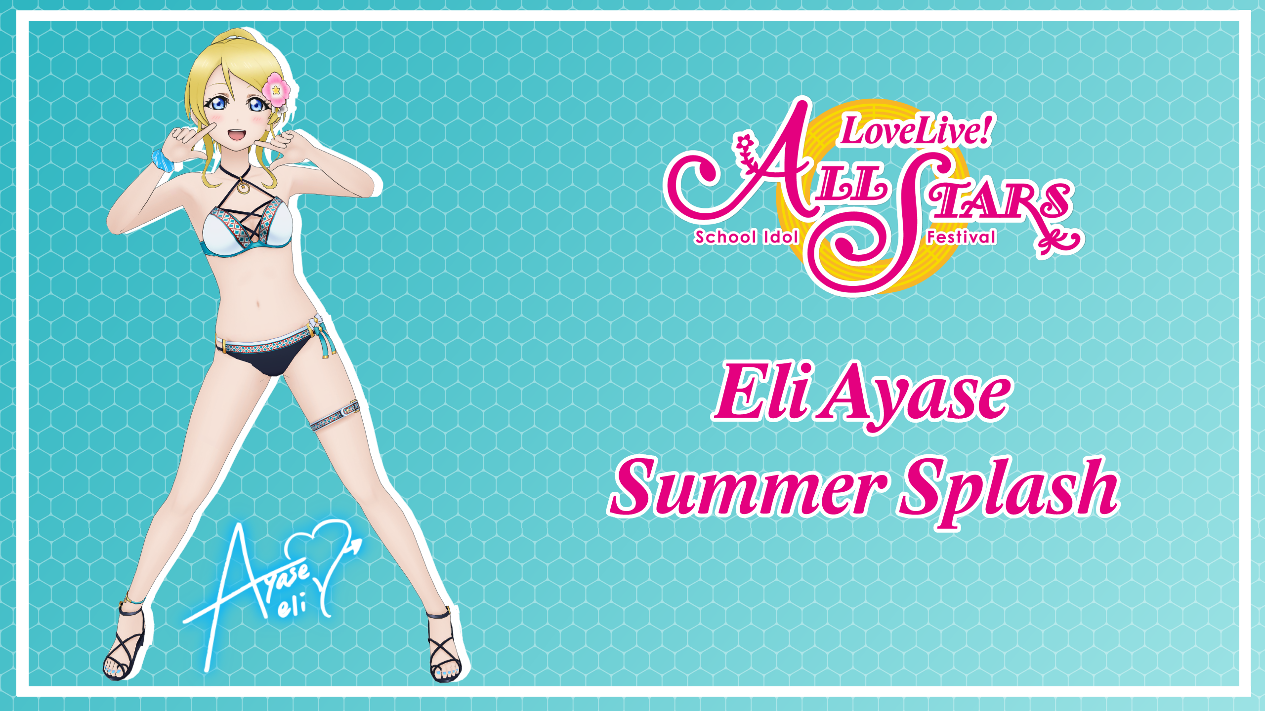 Eli Ayase - Summer Splash by EvergreenOG on DeviantArt