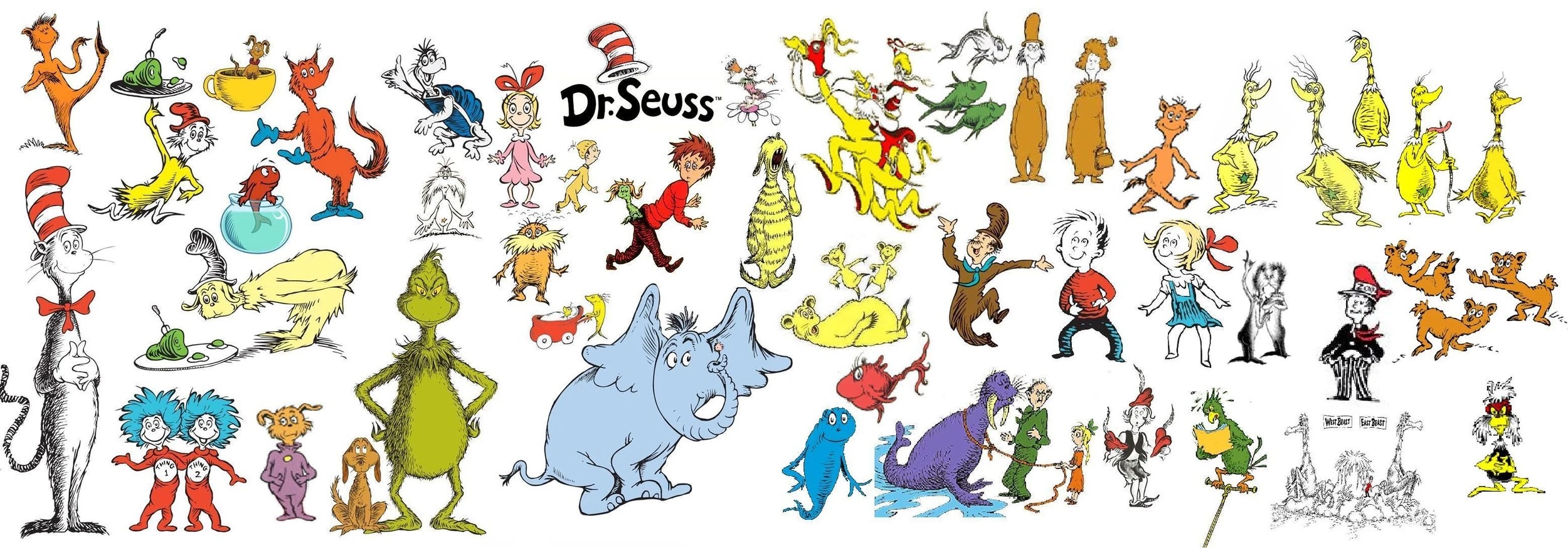 Dr. Seuss Characters by cpeters1 on DeviantArt