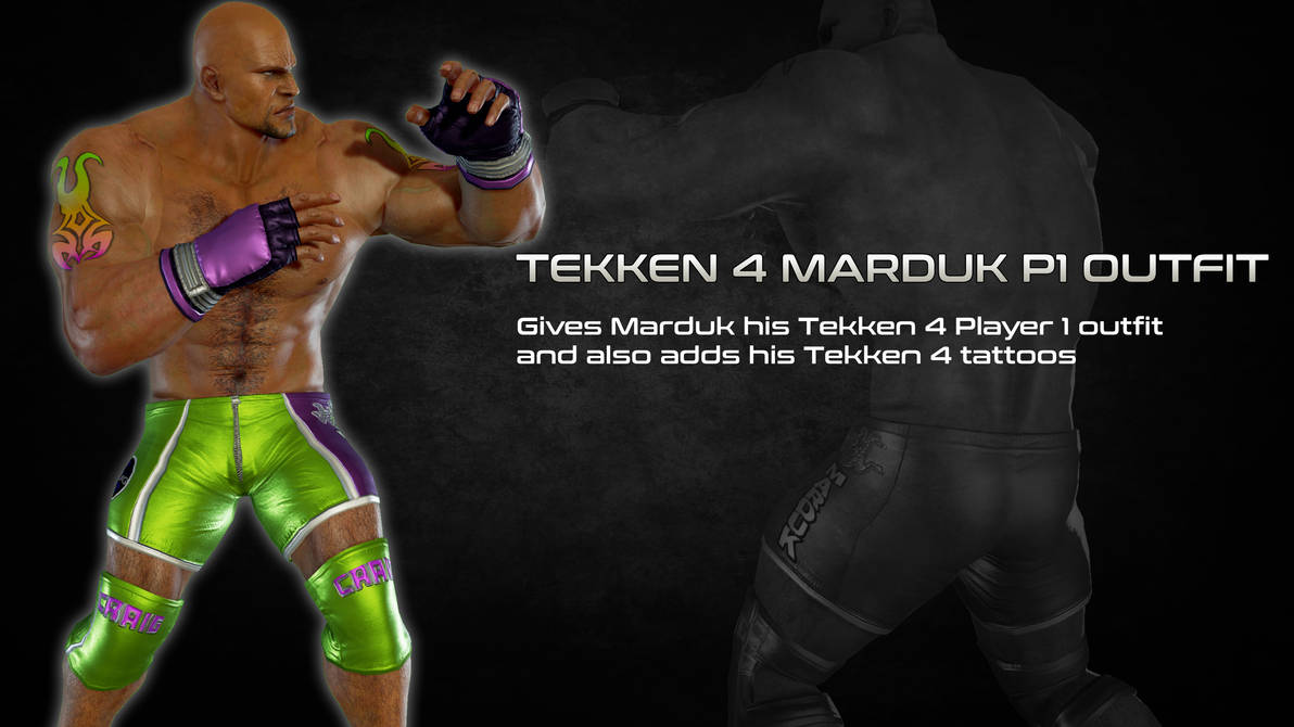 Tekken 4 Marduk Player 1 Outfit [2.0 UPDATE] by TheI3arracuda on DeviantArt