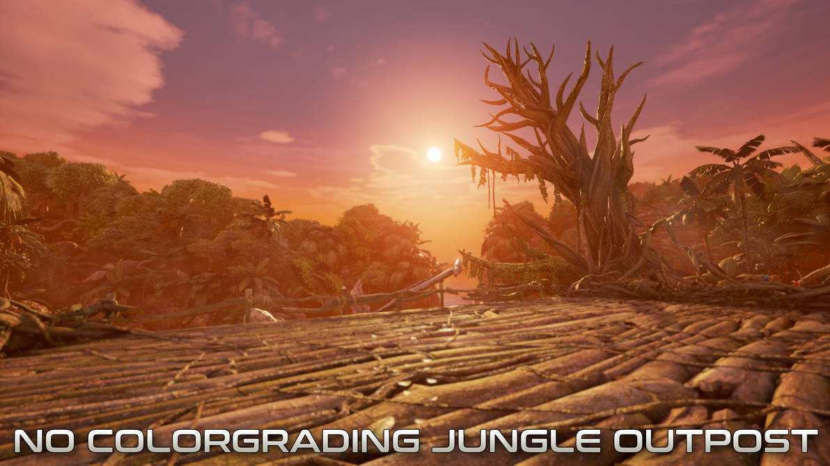 Jungle Outpost No Colorgrading by TheI3arracuda on DeviantArt