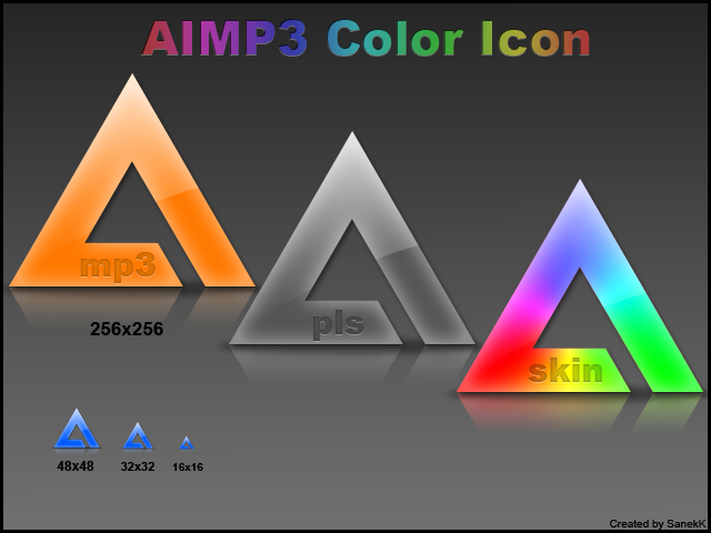 AIMP3 Color Icons by SanekK on DeviantArt