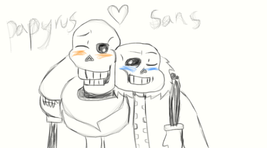 Sans and Papyrus's Brotherly Love-Undertale by Undertale-Sans-Trash on ...