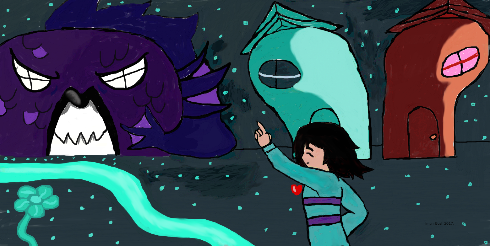 Waterfall by Undertale-Sans-Trash on DeviantArt