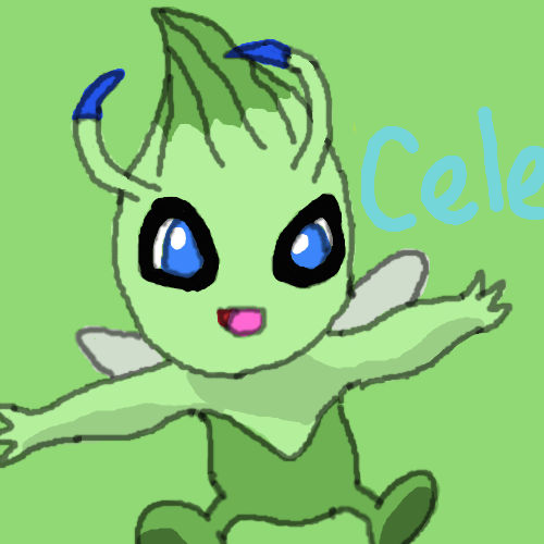 Cele the Celebi by larraine981 on DeviantArt