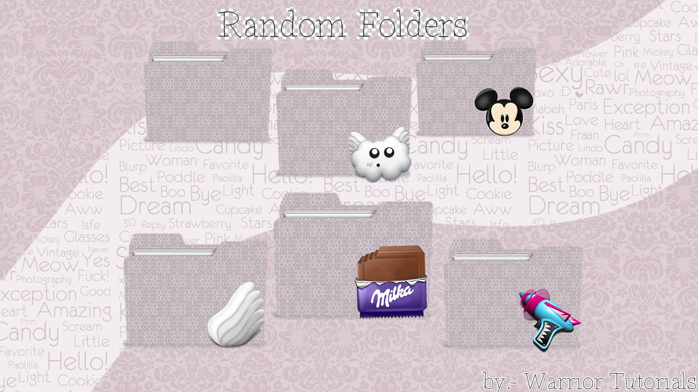 Random Folders by WarriorTutorials on DeviantArt