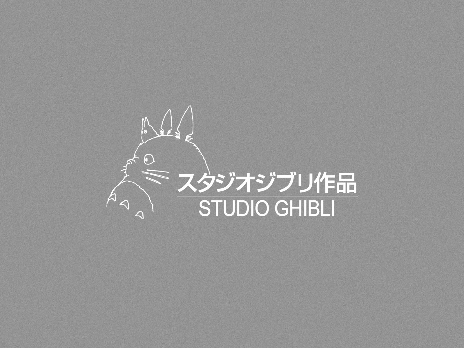White Totoro Wallpaper