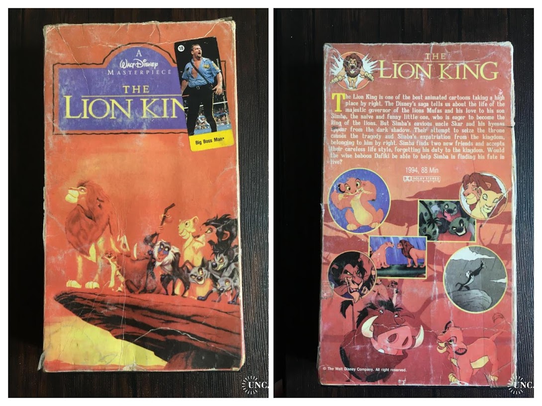 The Lion King 1996 VHS by mknezz556 on DeviantArt