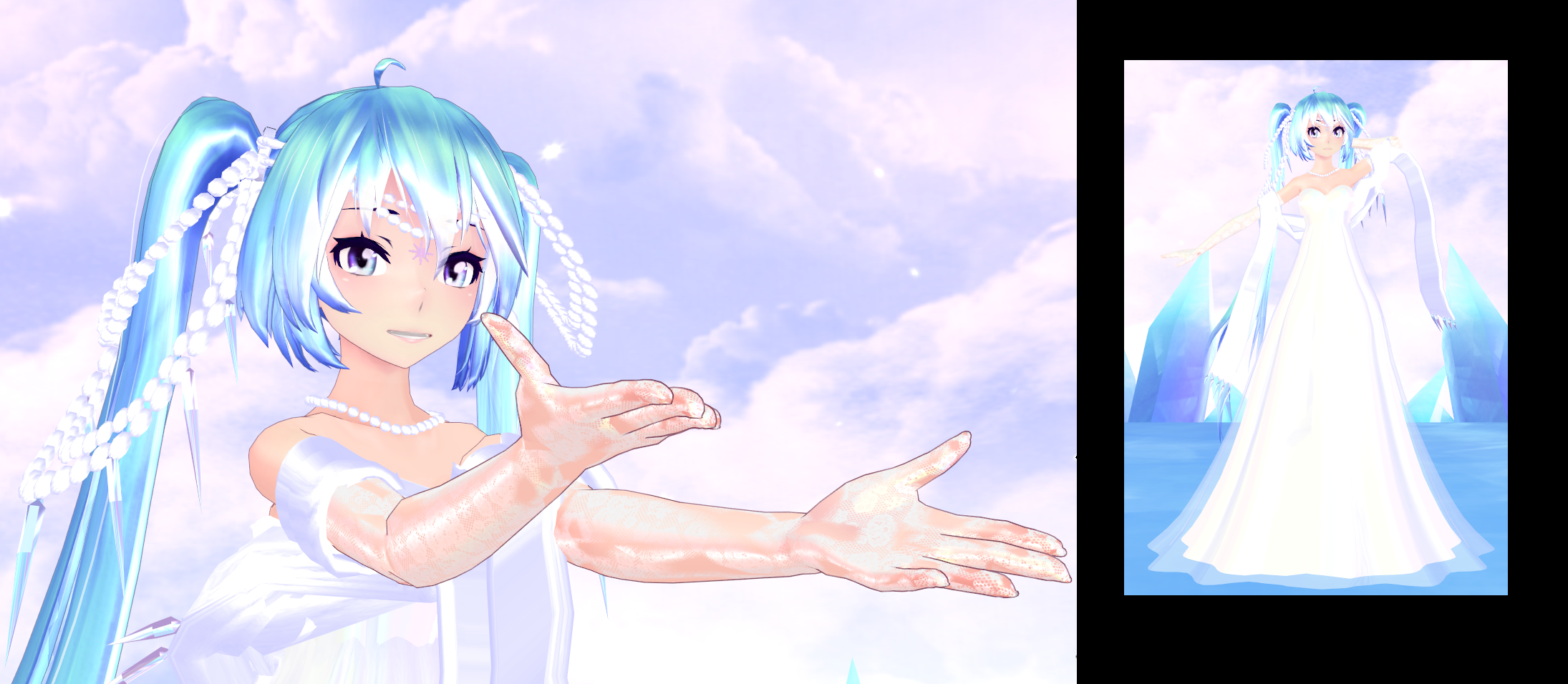 TDA Ice Miku MotME BATTLE ROYALE by ZinniaE on DeviantArt