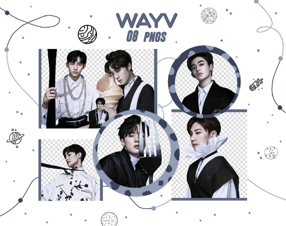 PACK PNG - WayV (BAZAAR) by katewavy on DeviantArt