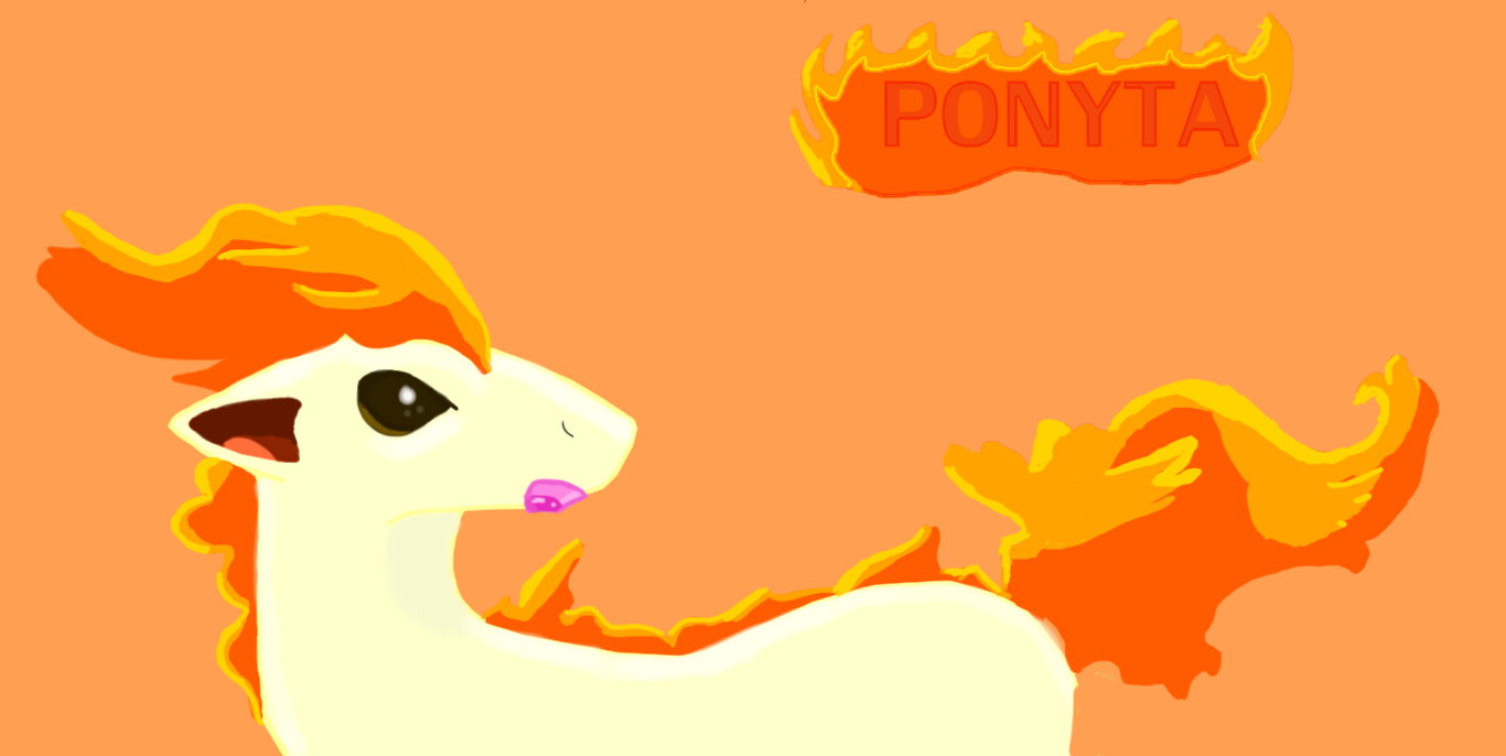 Ponyta by paint-theskies on DeviantArt