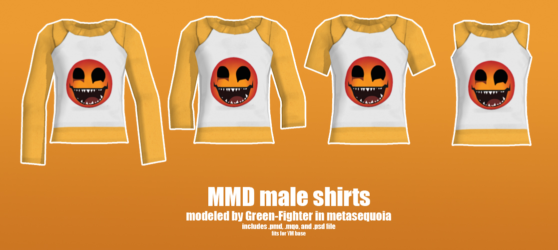 MMD guy shirts+DL by Fina-Nz21 on DeviantArt