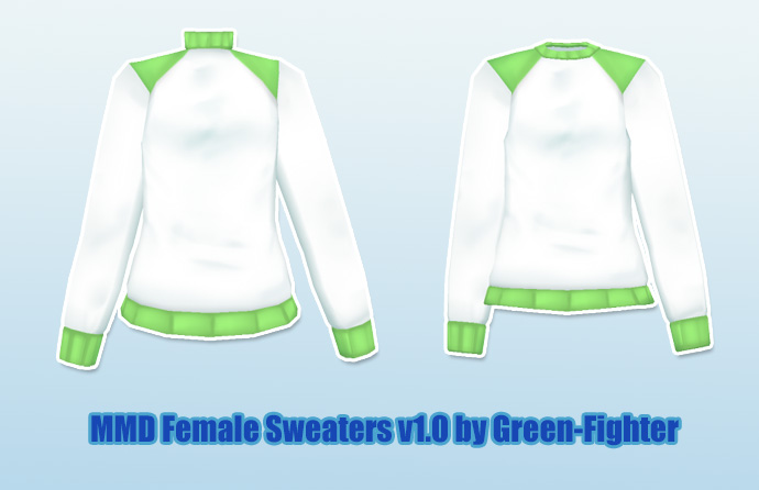 MMD Female Sweaters+DL by Fina-Nz21 on DeviantArt