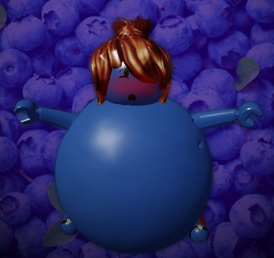 Red Dress Girl blueberry by ettakazumi on DeviantArt